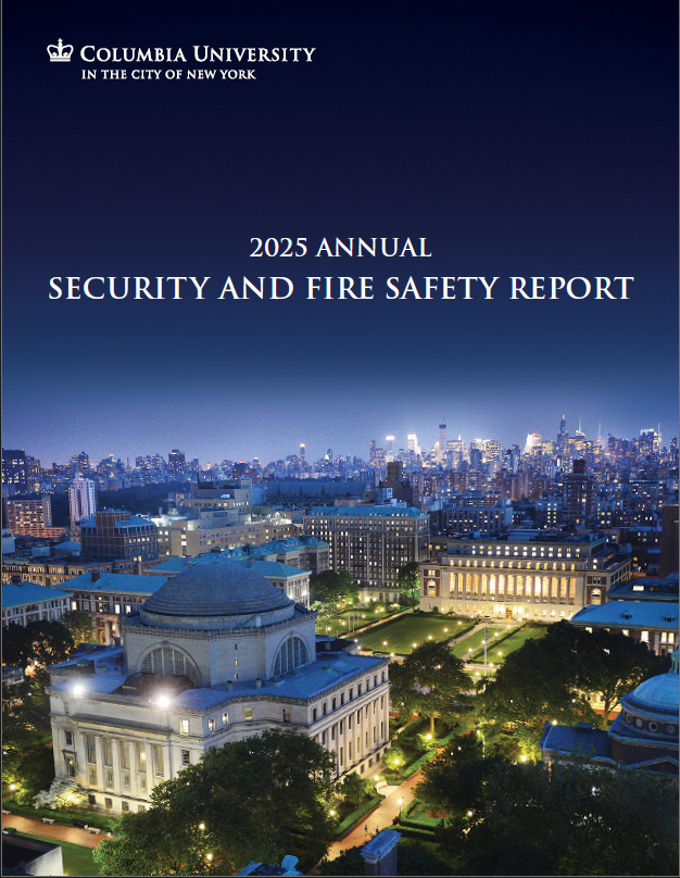 The Annual Security And Fire Safety Report Public Safety